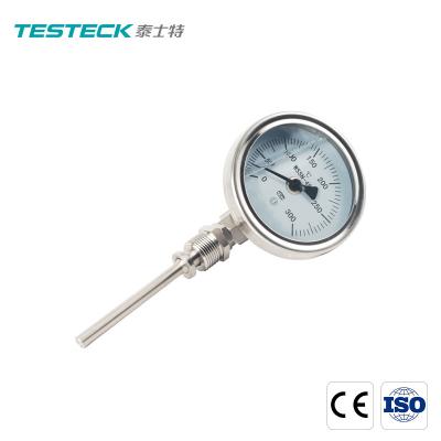 China Ip65 Bimetal Thermometer Stainless Steel Anti Corrosion Shock Resistant for sale