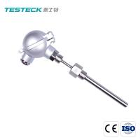 China SUS321 SUS304 Pipeline Temperature Sensors Pt100 3 Wire Sensor for sale