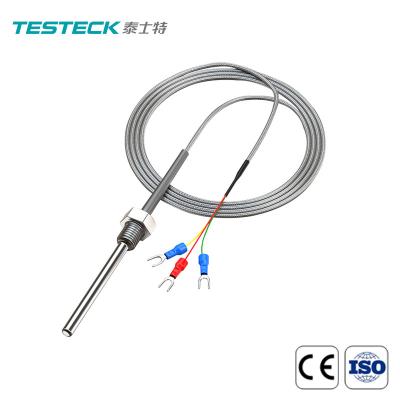 China SUS316 SUS316 PT100 Temperature Sensor Stainless Steel Thermocouple Probe for sale