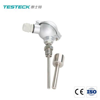 China Double Sleeve PT100 Thermocouple Temperature Sensor For Wiring Measurement for sale
