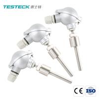 China Class A K Sensor Thermocouple Threaded Assembled Pt100 RTD With Transmitter for sale