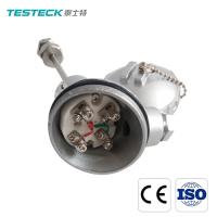 China Movable Clamp Threaded Armored RTD Temperature Sensor Type K Thermocouple for sale