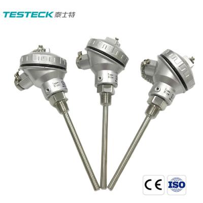China Fixed Thread Platinum Resistance RTD With Junction Box for sale