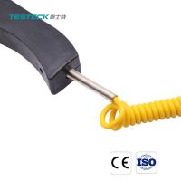 China Pt100 Connector 0.4m Cable Thermocouple Temperature Sensor K Type For Oven for sale