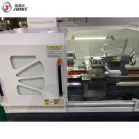 China Horizontal Flat Bed CNC Lathe Machine Manual Chuck Metal Cut Turning Machine for sale