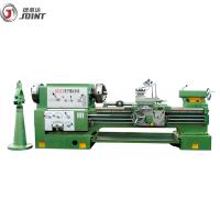 China Conventional Manual Pipe Lathe Machine with Dual Chuck for Machining Oil Pipe for sale