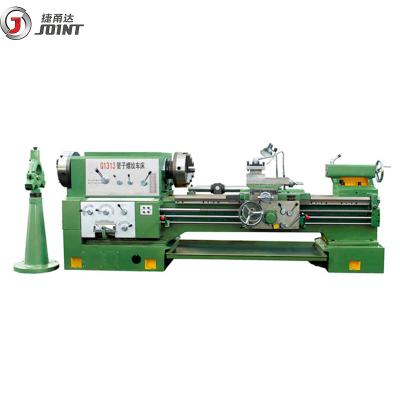 China Conventional Manual Pipe Lathe Machine with Dual Chuck for Machining Oil Pipe for sale