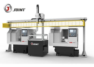 China HTC-4640 Slant Bed CNC Lathe Machine 56mm Spindle Through Hole Diameter for sale