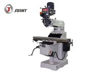 China 1270 * 254 * 80mm Turret Head Milling Machine With 410mm Spindle Table Distance for sale