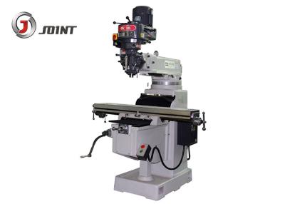 China 1270 * 254 * 80mm Turret Head Milling Machine With 410mm Spindle Table Distance for sale