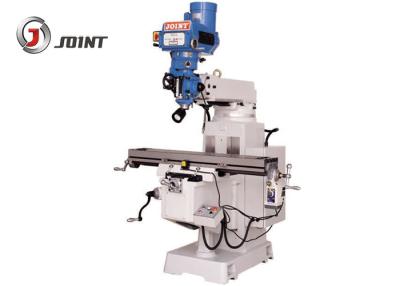 China 1000mm X Axis Travel Turret Milling Machine , 3HP Knee Type Milling Machine for sale