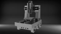 China High Rigidity 24000 / 18000rpm CNC Engraving Milling Machine  For Mould Processing for sale