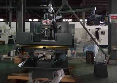 China Bed Type Turret Milling Machine , NT40 Spindle Turret Head Milling Machine for sale