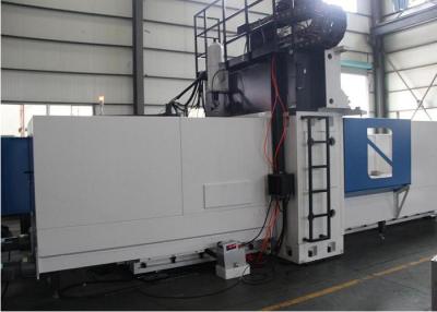 China High Rigidity Double Column Machining Center , Mould Making Gantry CNC Mill for sale
