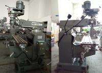 China R8 Or NT30 Spindle Knee Type Milling Machine Double Strengthened Ribs Included for sale