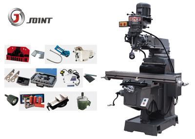 China Step Speed Head Bridgeport Vertical Milling Machine 70 - 3600rpm Rotation Speed for sale