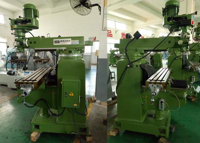China 3HP/R8(NT30) Taiwan parts step speed Vertical Turret Milling Machine , 1270*254mm table for sale