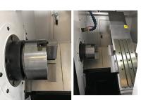 China 63mm Tool Turret Center CNC Vertical Milling Machine With Slant 30° / 45° Structure for sale