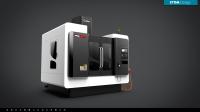 China 4 Axis / 3 Axis Vertical CNC Machine V85P 160 - 660mm Distance Between Spindle And Table for sale