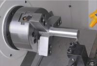 China Flat Bed CNC Horizontal Lathe Machine , Computerized Lathe Machine 250mm Chuck for sale