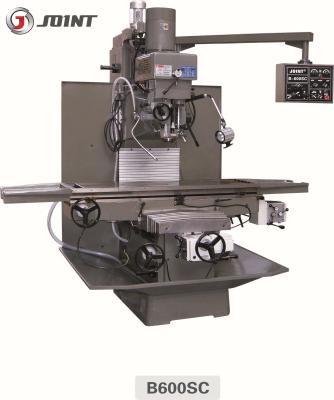 China NT40 / 7.5HP Bed Type Turret Vertical Milling Machine Taiwan Original Milling Head for sale