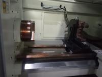 China Swing 500mm Horizontal CNC Lathe Machine 1600Rpm Integral Casting for sale