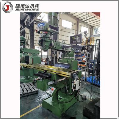 China 4530rpm 6E Manual Turret Milling Machine 5HP With 1370*305mm Table for sale