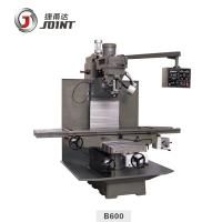 China 1370mm Table Metal Bed Turret Milling Machine B600 150mm Spindle Quill Travel for sale