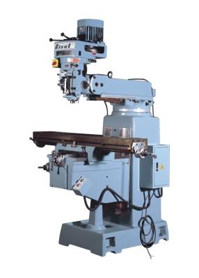China 3HP Vertical R8 Taper Turret Milling Machine 4SA Joint Manual Operation For Metal for sale