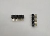 China 2.0AMP 500V 3 Pin Right Angle Header Connector For MP3 Pcb Double Row for sale