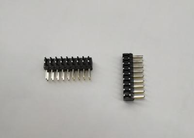 China 2.0AMP 500V 3 Pin Right Angle Header Connector For MP3 Pcb Double Row for sale