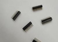 China 2.00 mm, 2.0AMP,  Pin Header Connector, PA9T, Right Angle, Black, Customizable. for sale