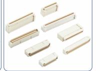 China 0.8mm, Board to Board Connectors, Plug/Socket, White, Phosphor Bronze. for sale