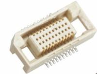 China 0.635mm, Board to Board, Mating, Plug/Socket, Black, Phosphor Bronze. for sale