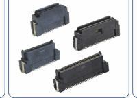 China 0.5mm Pcb Board To Board Connectors SMT AU Over NI Contact Plating for sale