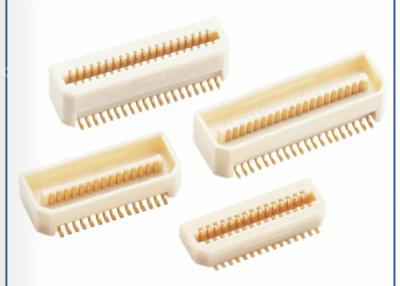 China Polyestor 4 Pin Board To Board Connector Phosphor Bronze 0.8mm Pitch for sale