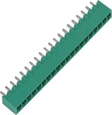 China DIP PA66 Male Plug In Terminal Block Connector 3.5mm 20P PM350-1SXXASM1 for sale