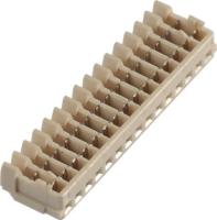 China 1.5 mm Pitch Female Connector / Circuit Board Wire Connectors for sale