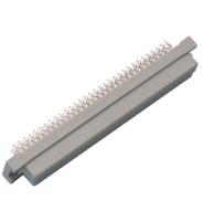 China 180°DIP PBT Famale Press - Fit Din41612 Connector Phosphor Bronze 2.54mm 3*32P for sale