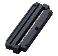 China IDC Socket Connector 2.00mm With Ramp Locking PBT Black  Spring TYPE ROHS for sale