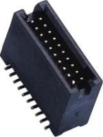 China Straight SMT Wire To Board  20Pin Box Header Connector Au over Ni 	 LCP for sale