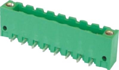 China Male 8P 90° Terminal Blocks Connector 5.08mm For Pluggable Terminal Industry for sale
