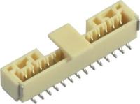 China 1.25 Mm Pitch Connectors Right Angle SMT  Wafer Wire To Board Connector for sale