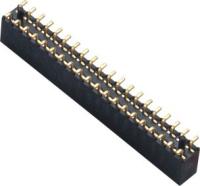 China 2.0mm SMT Female Connector LCP Back  phosphor Bronze Gold Flash for sale