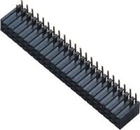 China 2.0mm Female Header Connector Curved plug H 7.2mm AU over Ni 2.0AMP for sale