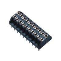 China 2.54 Insertion Centipede Foot Female Connector  phosphor Bronze for sale