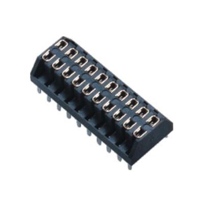 China 2.54 Insertion Centipede Foot Female Connector  phosphor Bronze for sale