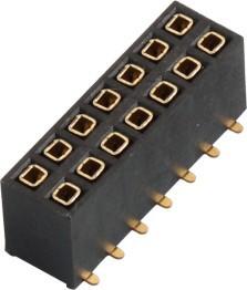 China Current  Signal Transmission  Female Header 2.54 Pitch 1000V AC/DC 3.0AMP for sale