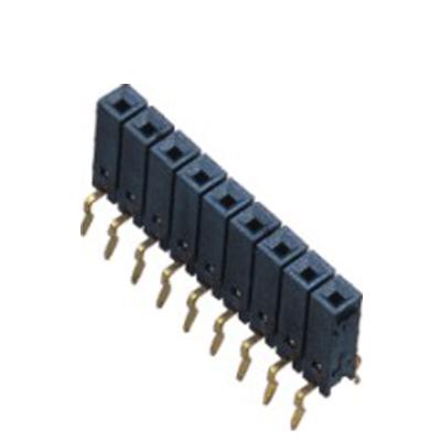 China 2.54 Single Row Provision Breaked PCB Header Connector Current Or Signal Transmission for sale