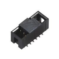 China Double Row SMT 2.54mm Pitch Box Header Connector PCB Board End Connector for sale